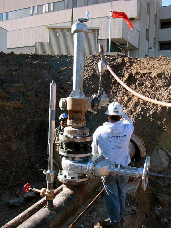 Pipe Tapping Services – CRYOSTOP™